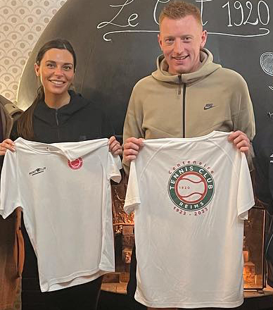 Will Still et sa Fiancée au Tc Reims – Tennis Club de Reims